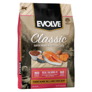 EVOLVE CLASSIC SALMON, RICE, & SWEET POTATO RECIPE CAT FOOD – Evolve ...